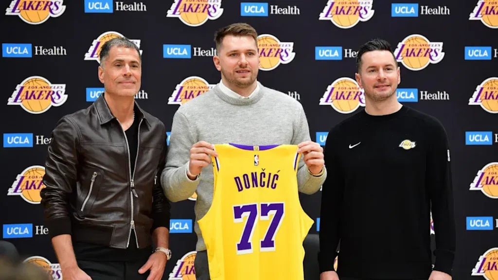 LeBron James’ Fiery Pregame NSFW Message to Luka Doncic Caught on Mic Ahead of Lakers Debut - TMSPN