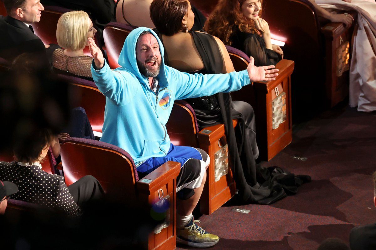 Adam Sandler’s Oscars-Worn Steph Curry Sneakers Get a Surprise Re ...