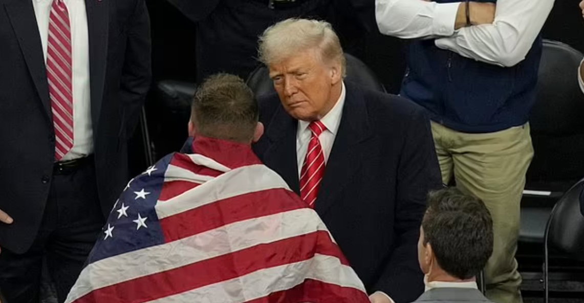 Wyatt Hendrickson's Salute to President Trump Goes Viral After NCAA ...