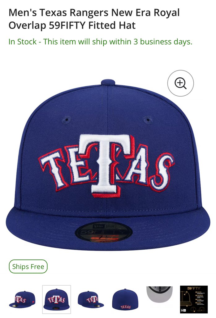 Texas Rangers Pull New Hats for Vulgarity as Entire Collection Goes ...