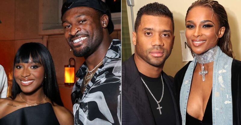 DK Metcalf and Normani Celebrate Engagement with FaceTime Call to Ciara and Russell Wilson - TMSPN