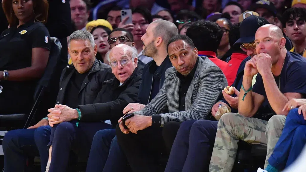 Stephen A. Smith Breaks Down Heated Courtside Confrontation With LeBron James Over Bronny ...