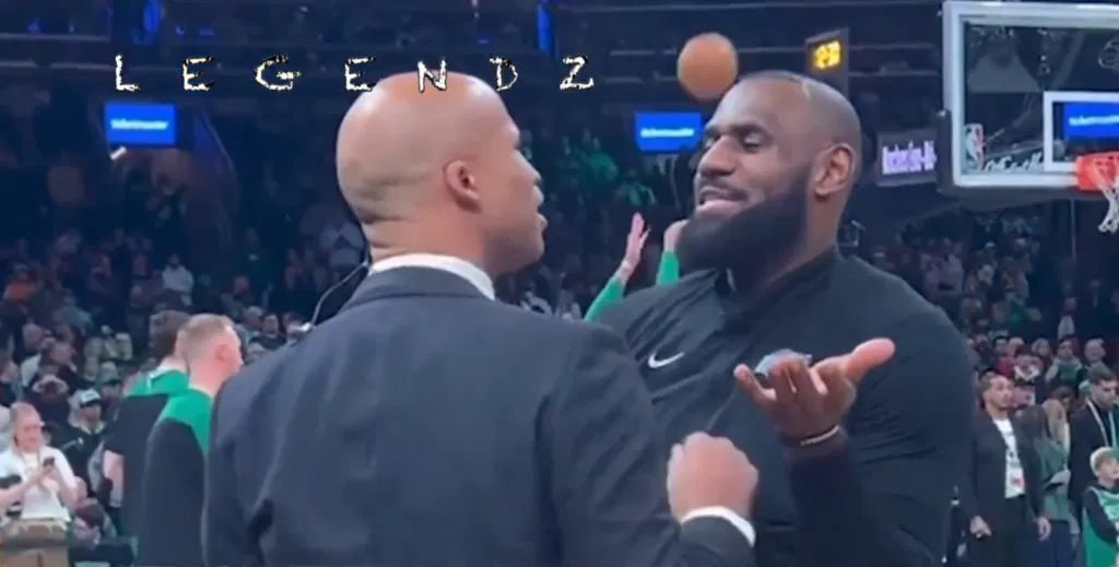 LeBron James Caught on Hot Mic Discussing Heated Stephen A. Smith Confrontation with Richard ...