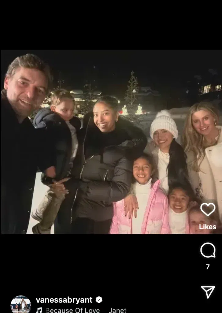 Vanessa Bryant Shares Heartwarming Photo of Her Daughters with Pau Gasol’s Family - TMSPN