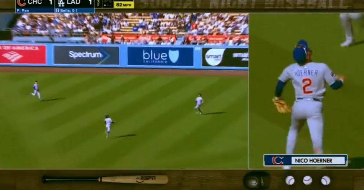 Mic’d Up Mishap: Cubs’ Nico Hoerner Misses Fly Ball Mid-Interview with ...