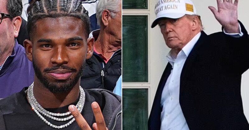 Donald Trump Takes Credit for Helping End Shedeur Sanders’ Stunning NFL ...