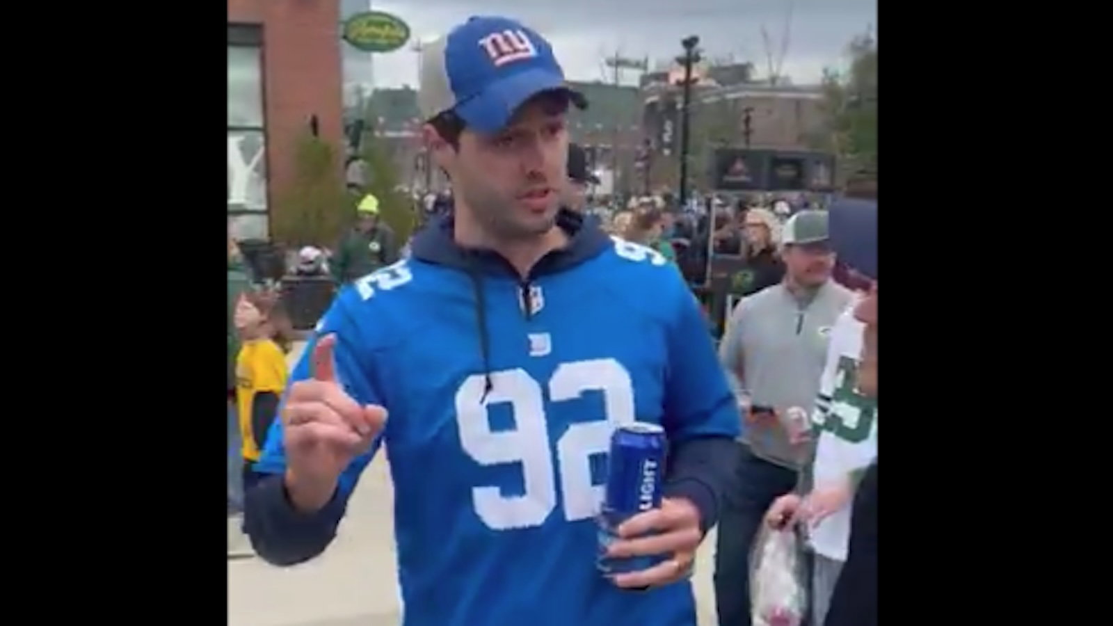 Drunk Giants Fan’s Bold Draft Prediction Turns Out to Be Spot-On - TMSPN