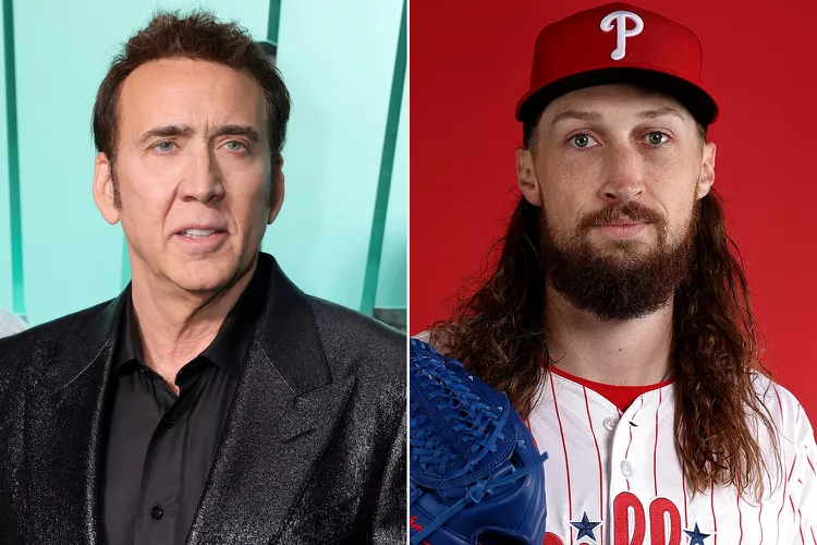 Phillies' Matt Strahm Rocks Custom Glove Featuring Nicolas Cage in ...