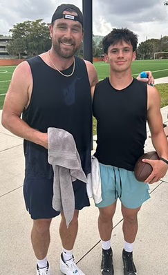 Travis Kelce Spotted Solo Without Taylor Swift During Rare Offseason ...