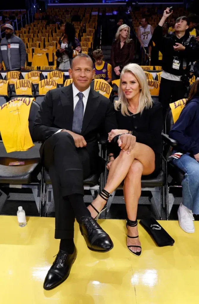 A-Rod and Girlfriend Go Courtside for Timberwolves’ Playoff Win Over ...