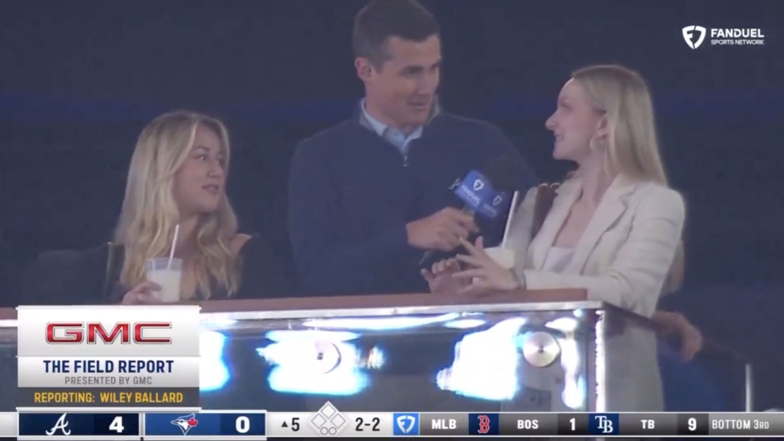 Female Sports Reporters Slam Wiley Ballard for Getting Fan’s Number On ...