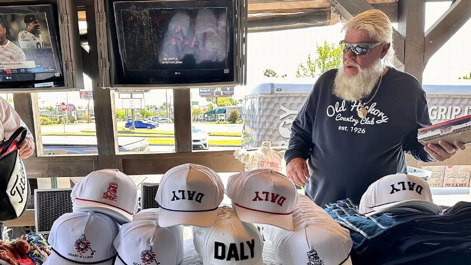 John Daly Rakes In Shocking Profits Selling Merchandise at Augusta ...