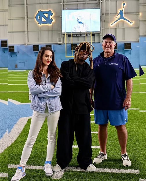 Bill Belichick, Jordon Hudson, and Lil Wayne’s Unlikely UNC Meet-Up Breaks the Internet - TMSPN