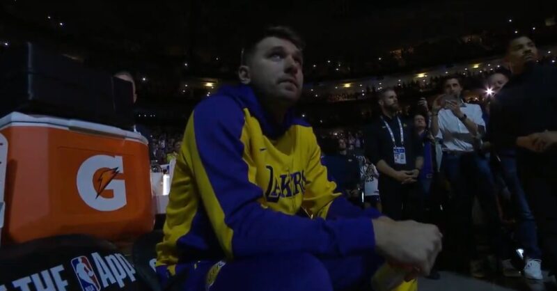 Emotional Moment as Luka Doncic Tears Up During Dallas Tribute - TMSPN