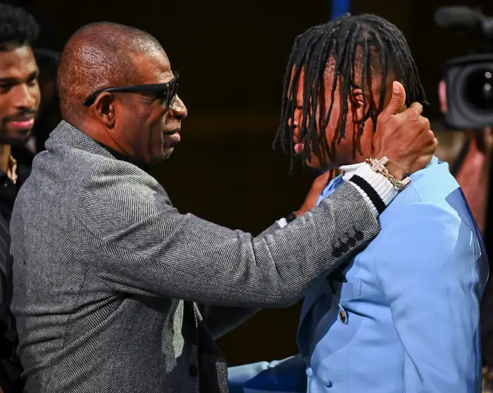 Deion Sanders Sends Cryptic but Meaningful Message to Travis Hunter as NFL Career and Wedding ...