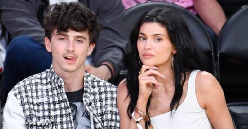 Kylie Jenner and Timothée Chalamet Pack on the PDA During Courtside ...