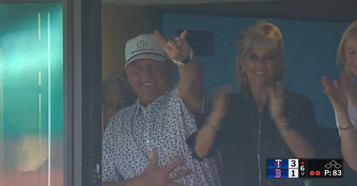 Roger Clemens Shares Priceless Reaction After Son Kody Belts Home Run ...