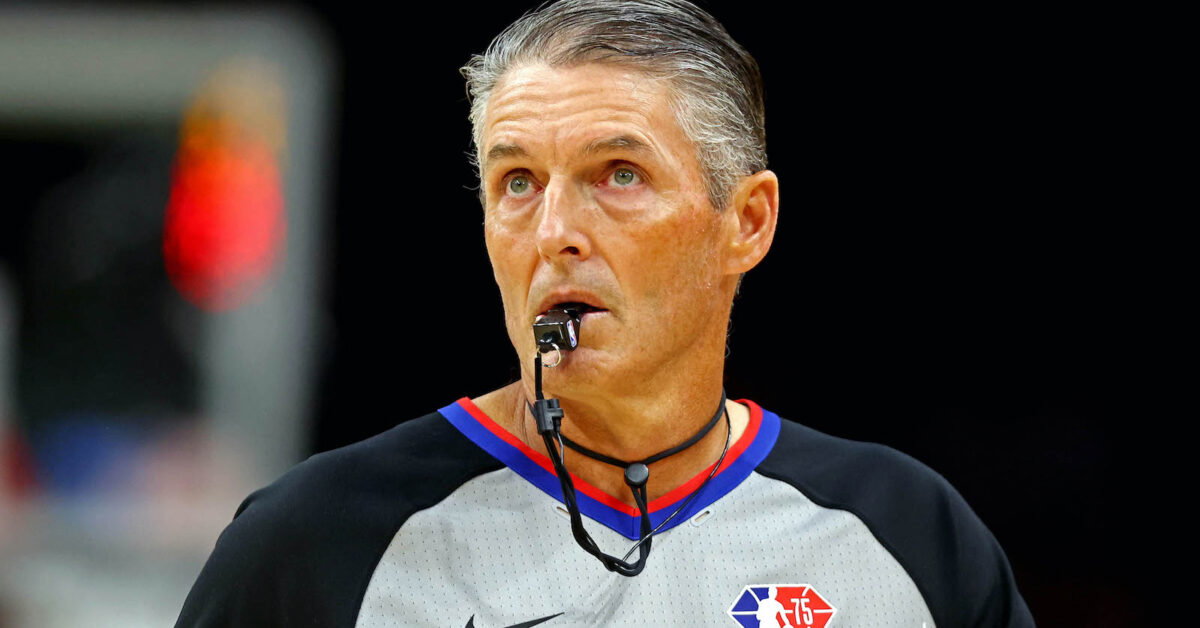 NBA Referee Scott Foster Bloodied During Jump Ball in Wolves-Thunder ...