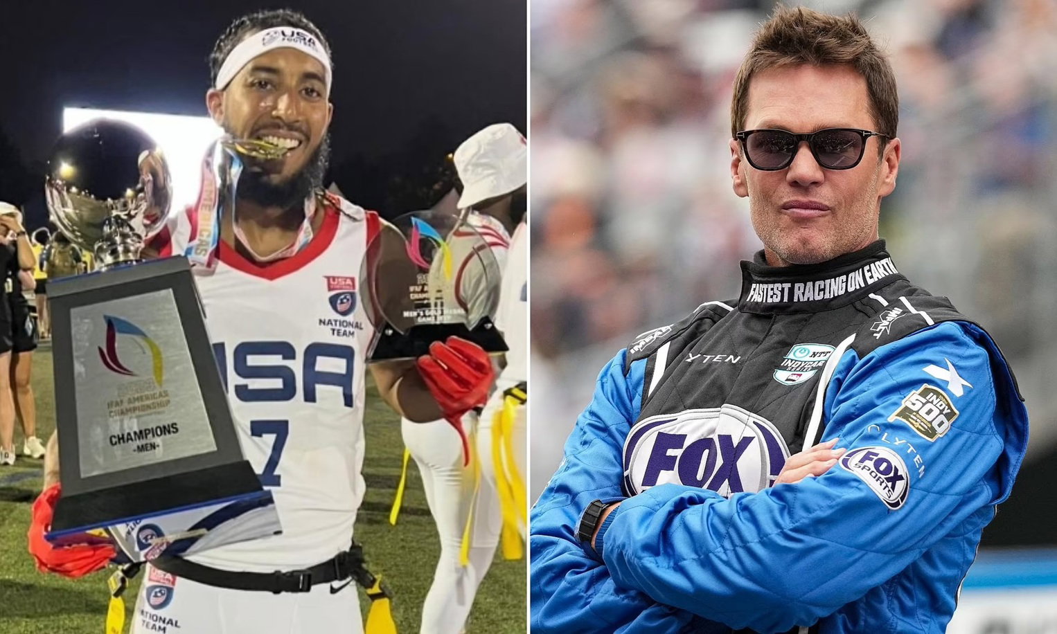 Flag Football Star Challenges Tom Brady as NFL Legend Eyes Olympic ...