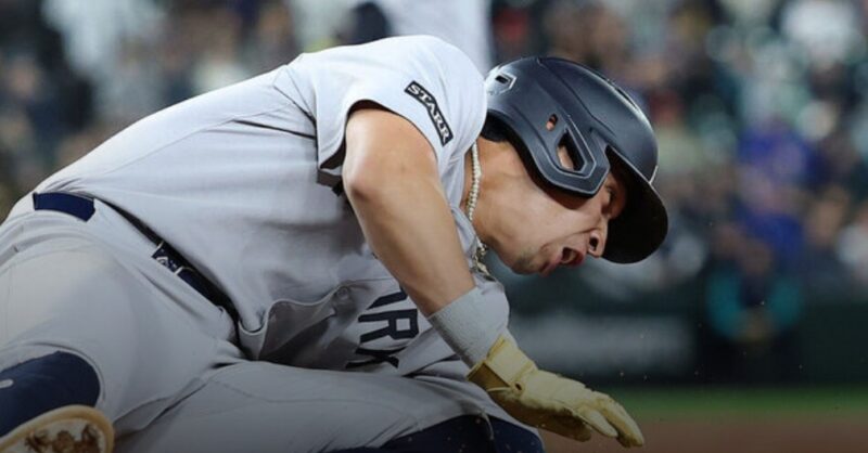 Yankees' Oswaldo Cabrera Taken Off in Ambulance After Horrific Leg Injury - TMSPN