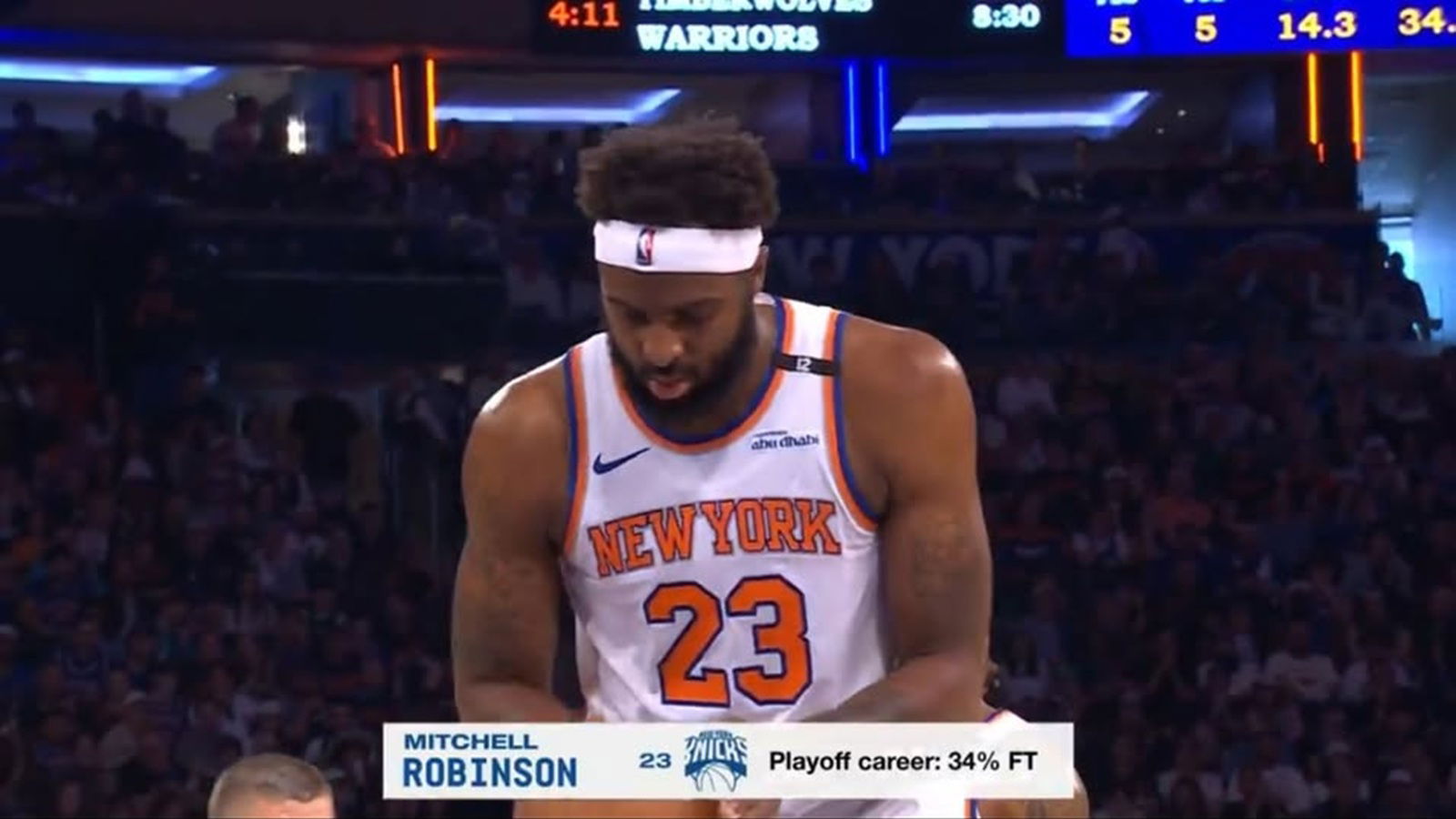 Mitchell Robinson’s Free Throw Woes Hit New Low in Game 3 Embarrassment Against Celtics - TMSPN