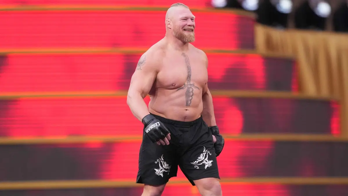 Brock Lesnar Attends as Daughter Mya Captures NCAA Shot Put Title with ...