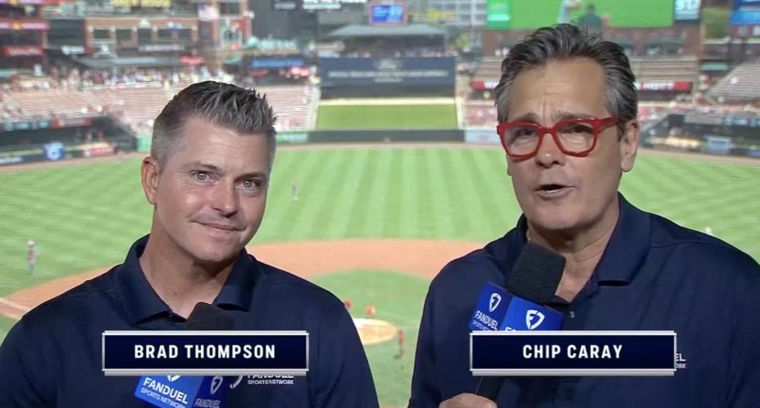 Cardinals Announcer Chip Caray’s On-Air Slip Triggers Awkward 31-Second ...