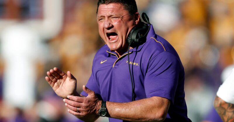 Ed Orgeron Spotted Shirtless at LSU Wedding After $8 Million Court Defeat to Ex-Wife - TMSPN
