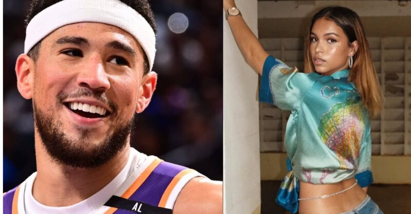 Devin Booker Spotted Holding Hands with Model Virgínia Magalhães in ...