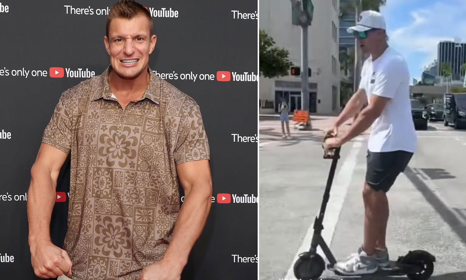 Wild Scene as Rob Gronkowski Loses Cool in Road Rage Incident After ...