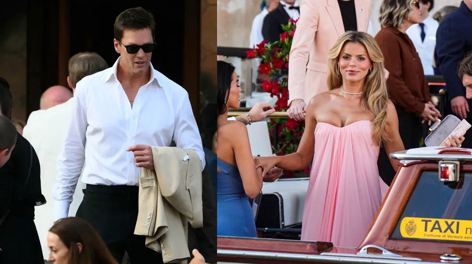 Tom Brady Reconnects with Brooks Nader at Jeff Bezos’ Lavish Italian ...