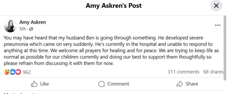 Former UFC Star Ben Askren Hospitalized with Severe Pneumonia and Staph ...