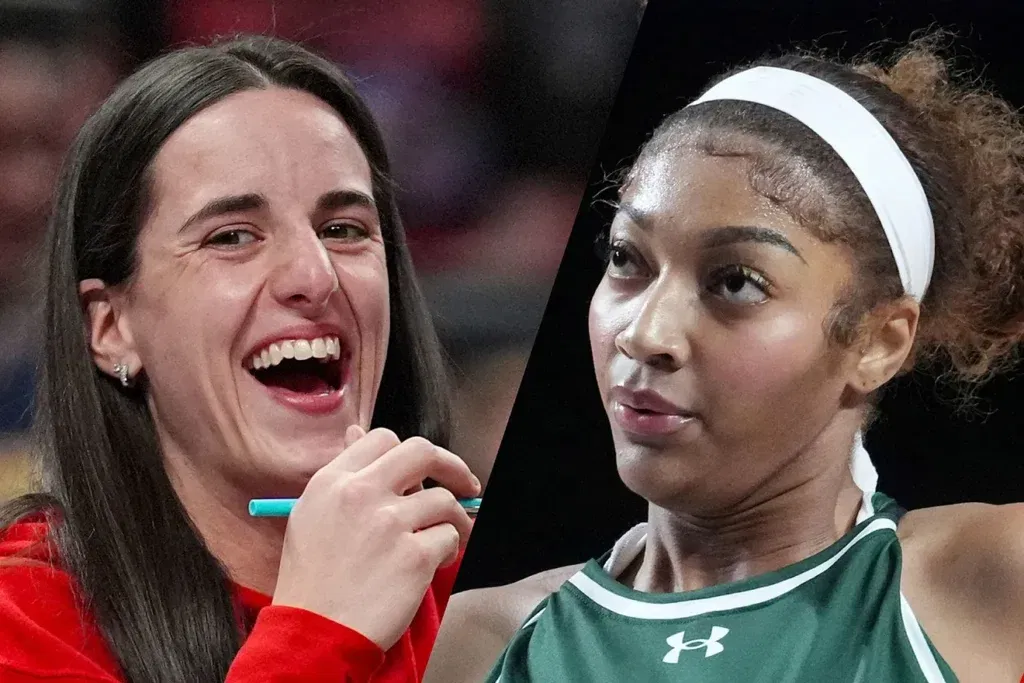 Caitlin Clark Taunts Angel Reese With Fiery Referee Gesture in Viral ...