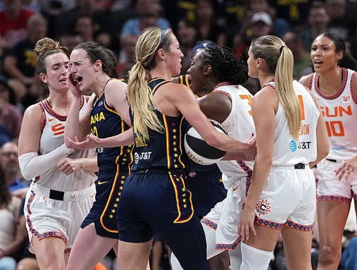 Fans Praise Caitlin Clark’s Teammate Sophie Cunningham as ‘The Hero We All Need’ After Wild WNBA ...