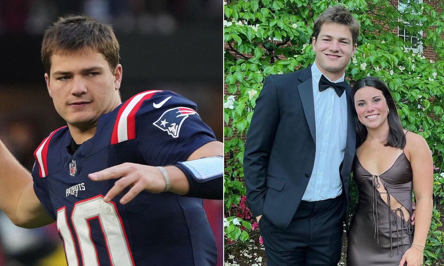 Drake Maye Marries Childhood Sweetheart in Breathtaking North Carolina ...