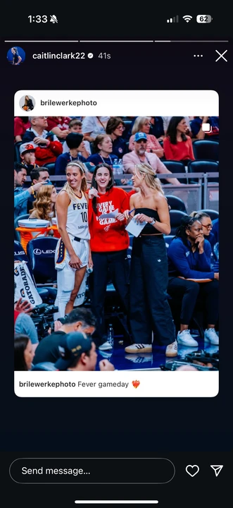 Caitlin Clark Shares Reaction to Viral Photo with Lexie Hull and Sophie Cunningham Ahead of Sky ...