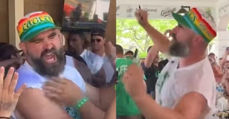 NFL Fans Praise Jason Kelce for 'Incredible' $1 Million Charity ...