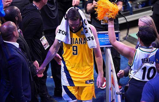 Tense Scene as ESPN Cameraman Told to Stop Filming Emotional Pacers ...