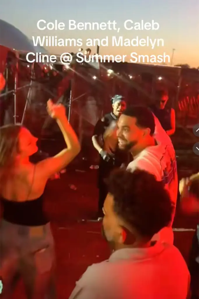 Caleb Williams Sparks Buzz After Being Spotted with Madelyn Cline Amid ...