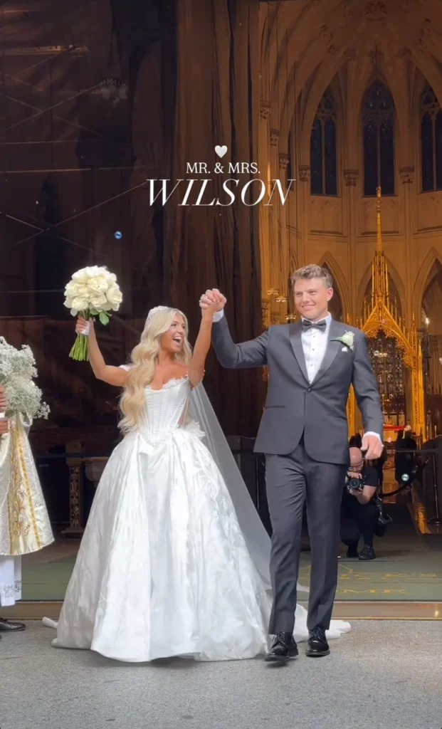 Zach Wilson Ties the Knot with Fiancée in Glamorous New York City ...