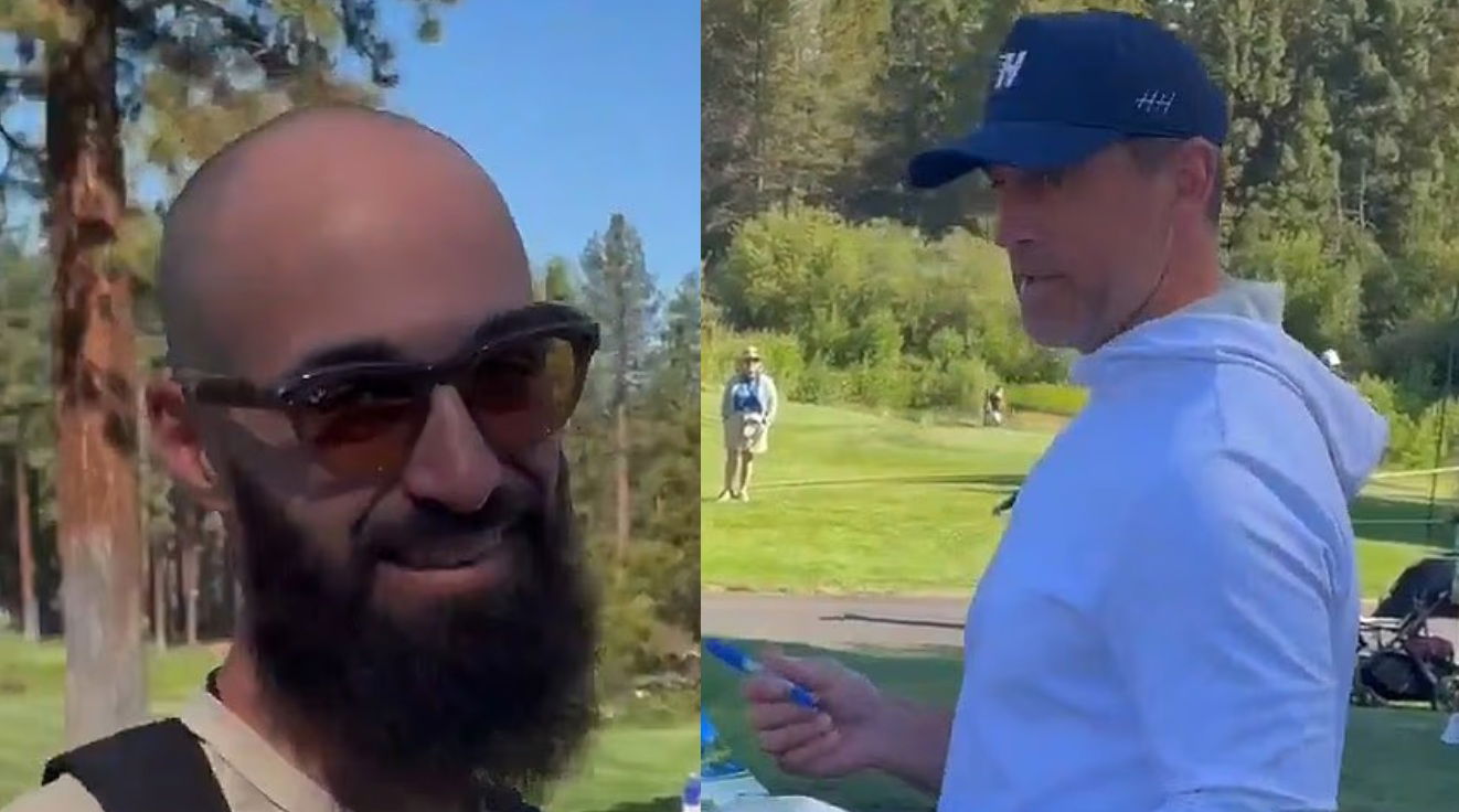 Aaron Rodgers Confronts 'Autograph Hound' in Viral Standoff at Lake ...