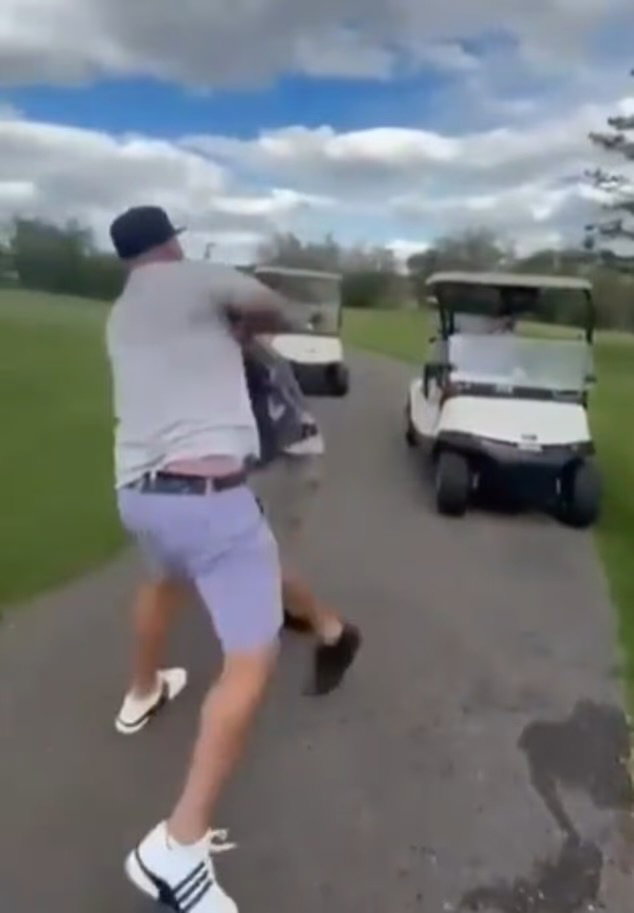 Former NHL Enforcer Breaks Down What Sparked Wild Viral Golf Course ...