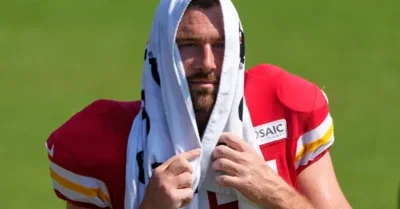 Travis Kelce Shocks Fans with Bold New Buzz Cut at Chiefs Camp - TMSPN