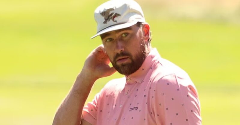 Travis Kelce Accidentally Hits Fan with Errant Shot During Wild Golf ...
