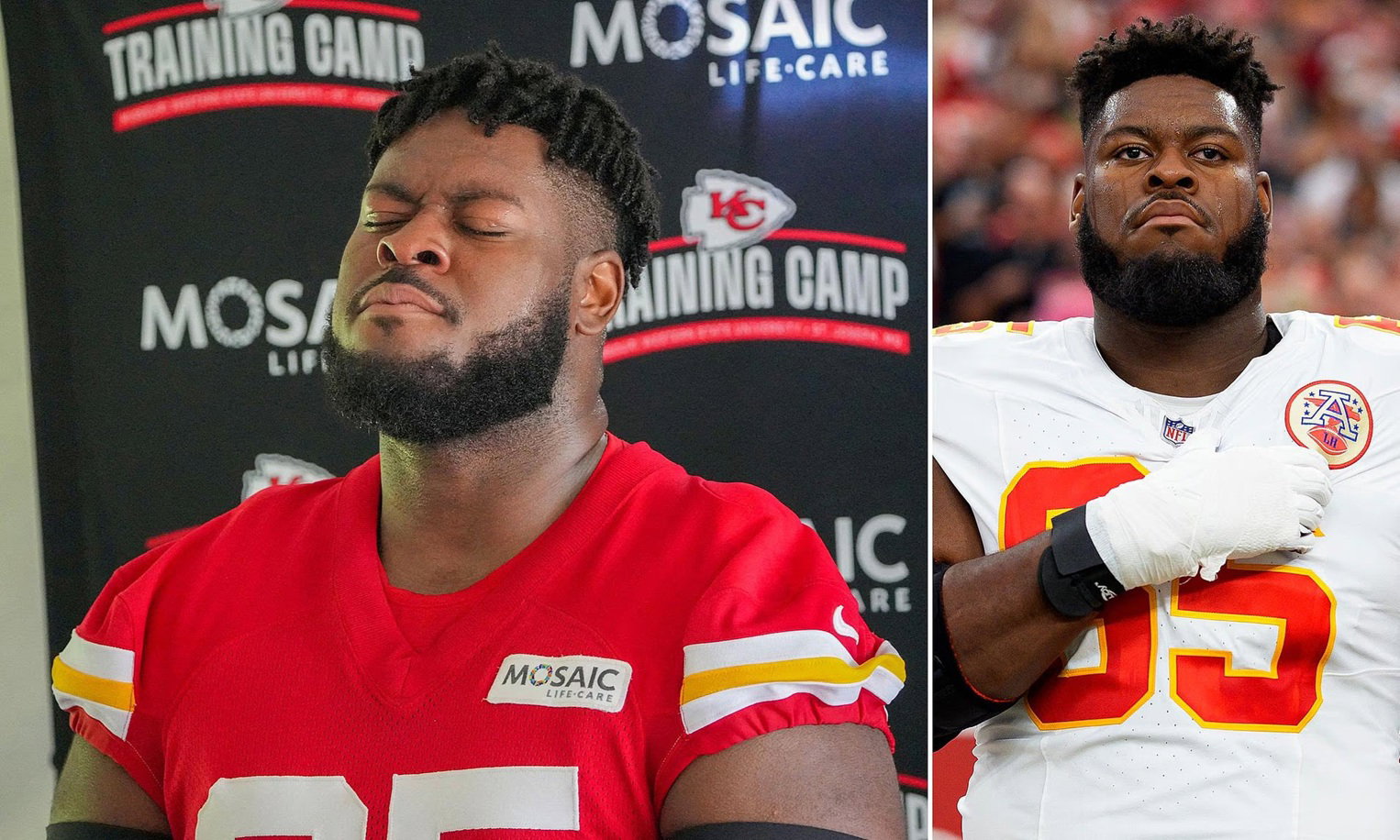 Emotional Chiefs Star Tears Up Remembering Late Mother After Signing ...