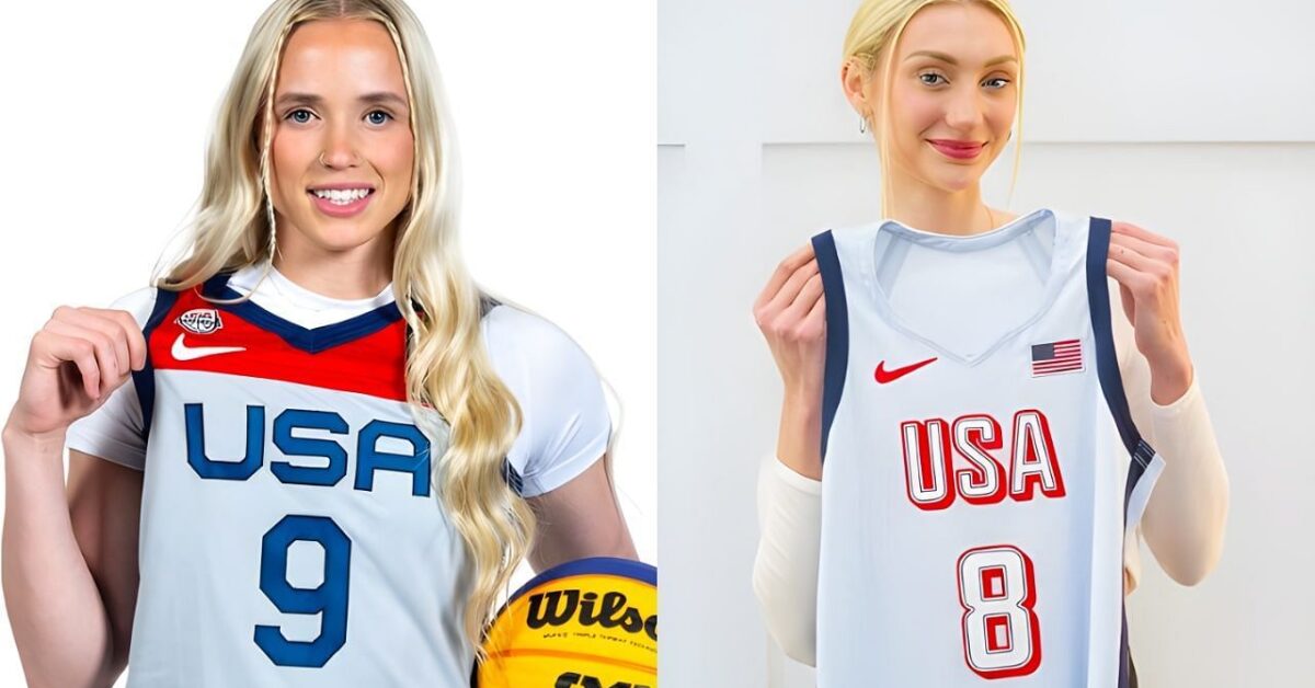 Cameron Brink Towers Over Hailey Van Lith in Heels, Showing Off ...