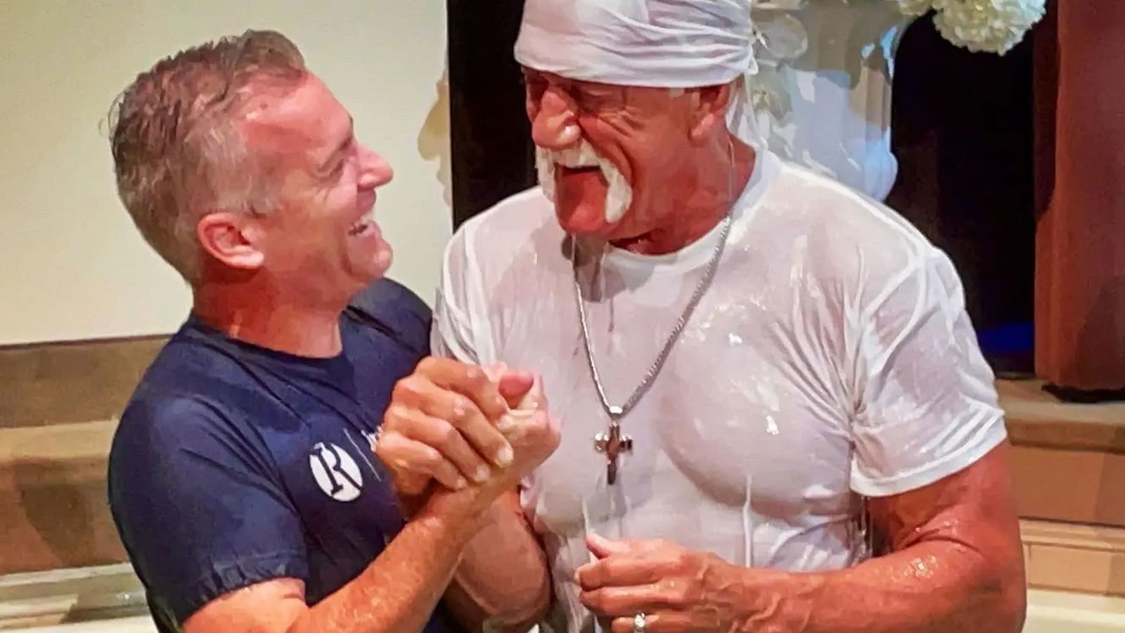 Hulk Hogan and Wife Sky Daily Embraced Faith with Baptism Less Than 2 ...