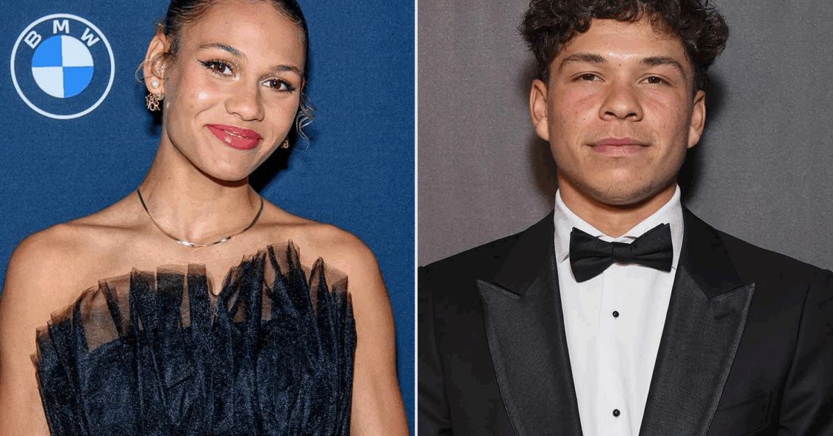 Trinity Rodman Turns Heads in Elegant Blue Dress While Cheering on ...