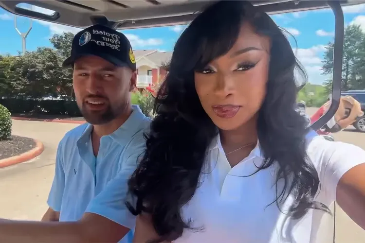Klay Thompson Says Being ‘in Love’ with Megan Thee Stallion Has Taken ...