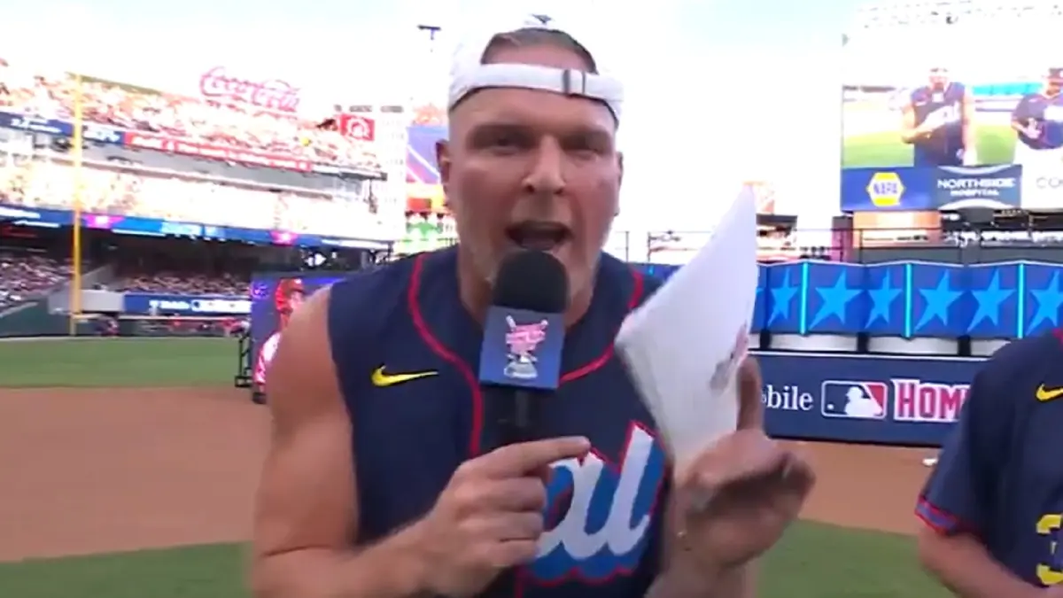 Pat McAfee Delivers Electric Introduction for Cal Raleigh at Home Run ...